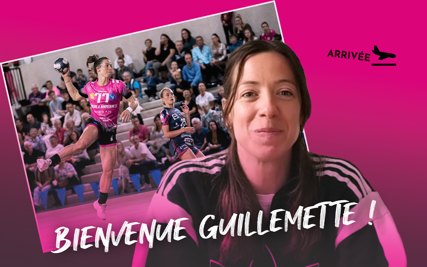 Recrutement D2F : Guillemette Cauly rejoint les Roses ! - Rennes ...